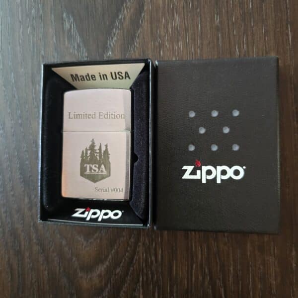 Zippo Lighter TSA Knives Exclusive Serial #004 For Sale - TSA Knives
