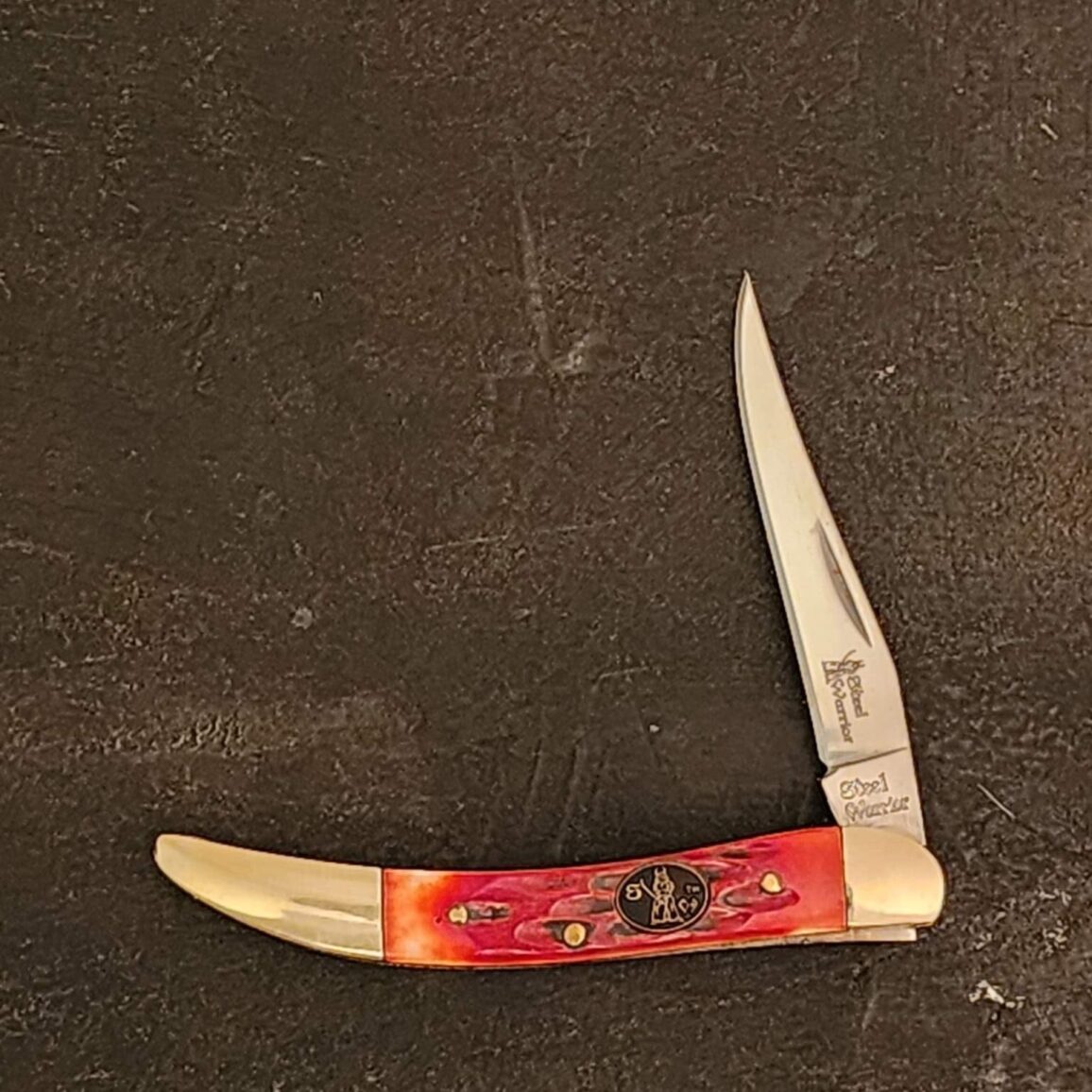 Frost Cutlery Tiny Toothpick Red Jigged Bone For Sale - TSA Knives
