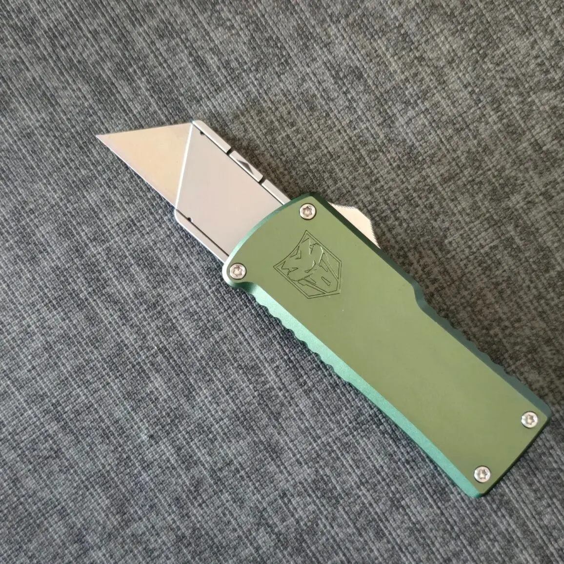 CobraTec Knives OTF (Out-the-Front) utility knife OD Green For Sale ...