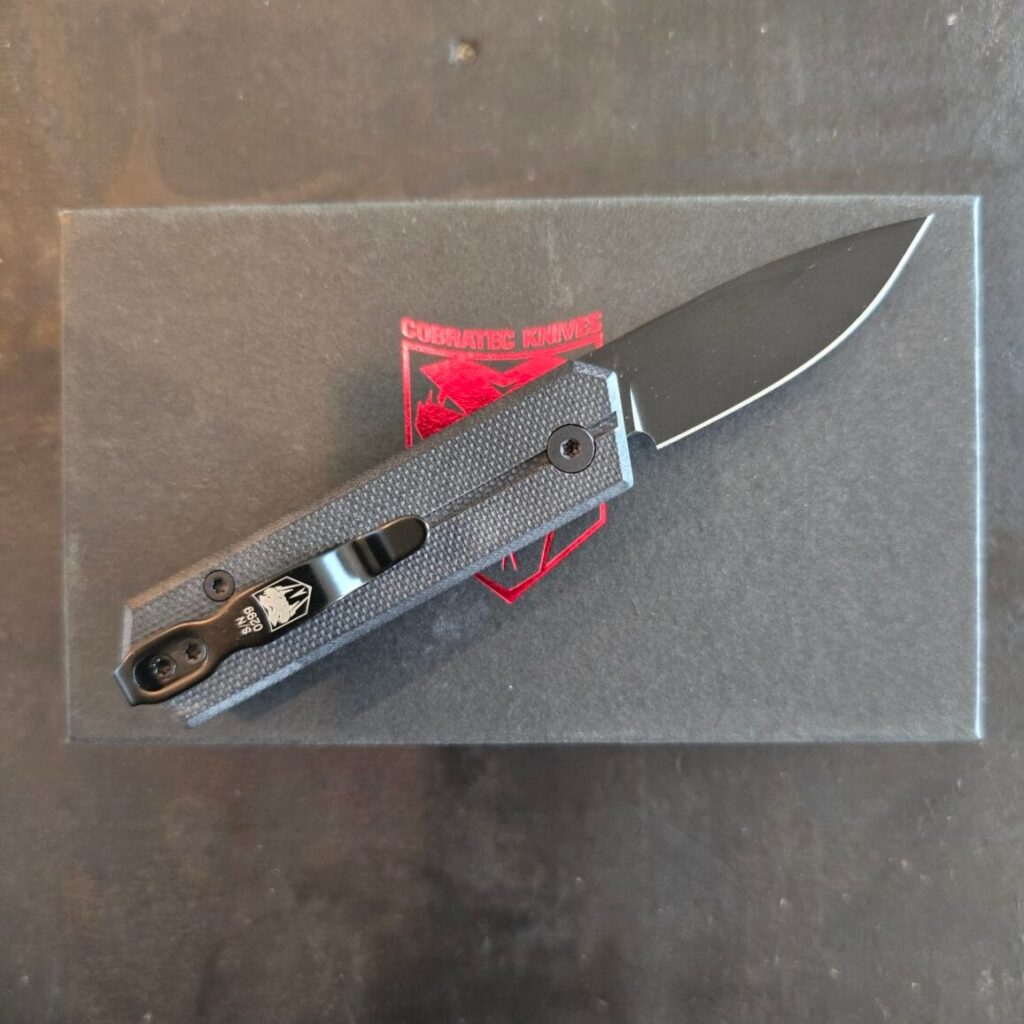 CobraTec Red Pen Knife For Sale