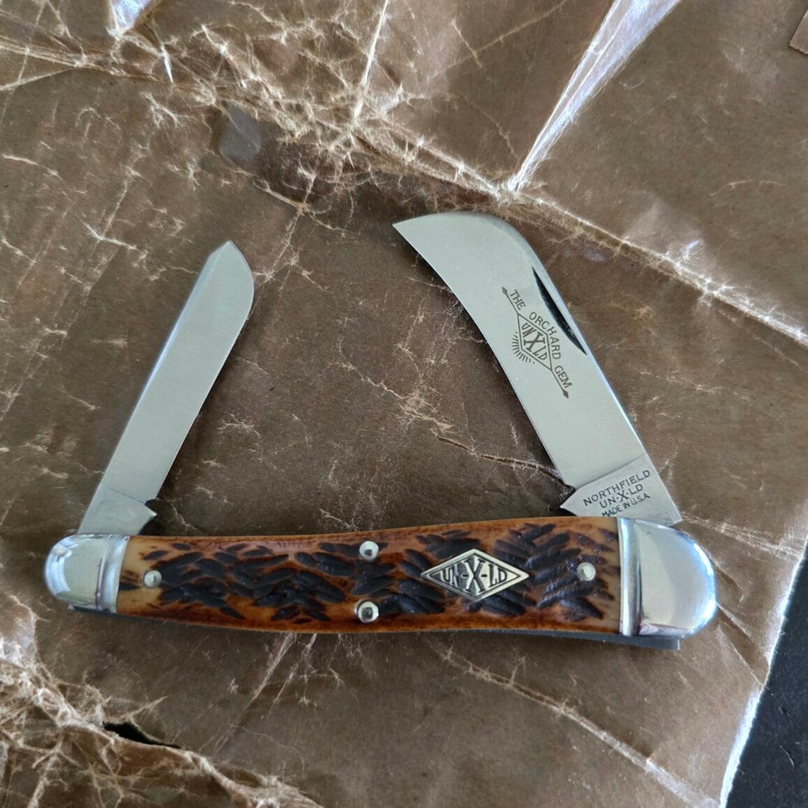 Great Eastern Cutlery #383215 Antique Amber Pick Bone - Pocket Knives ...