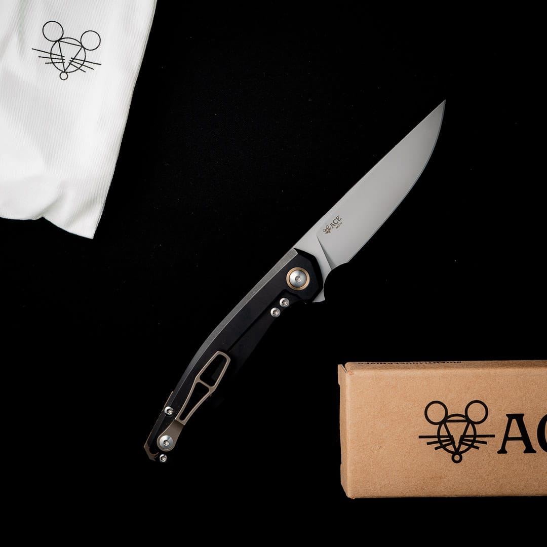 GiantMouse ACE Sonoma Titanium with PVD Finish and Stonewash Blade ...