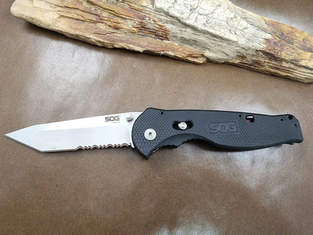 SOG Flash II Tanto For Sale - TSA Knives