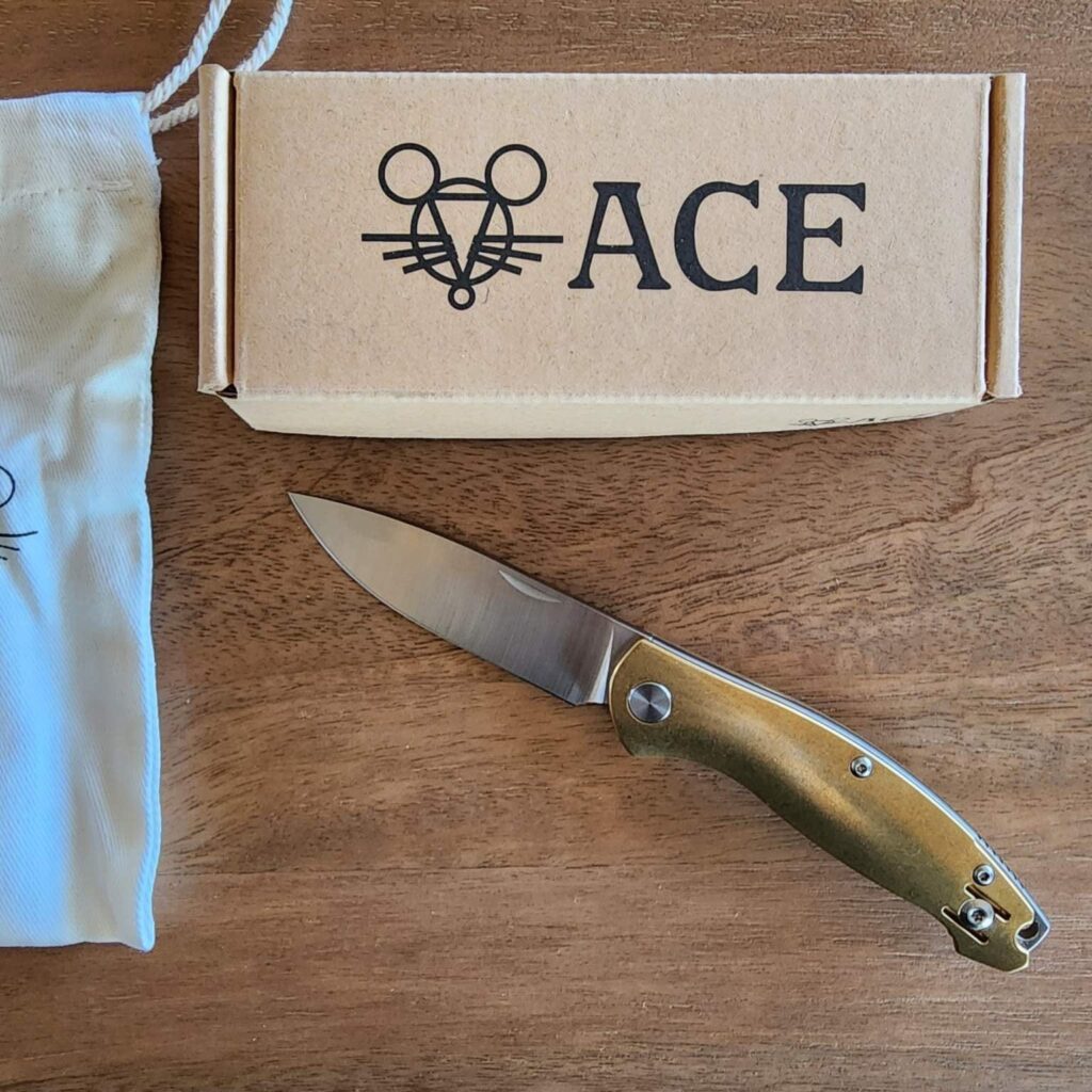 Giant Mouse ACE Farley-Blue G10 PVD For Sale