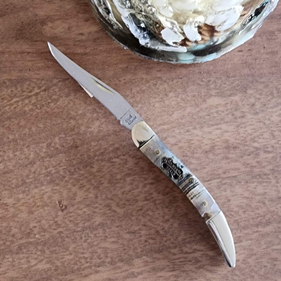 Frost Cutlery Tiny Toothpick Horn Scales For Sale - TSA Knives