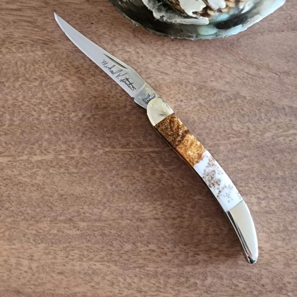 Frost Cutlery Tiny Toothpick Gold Acrylic For Sale - TSA Knives