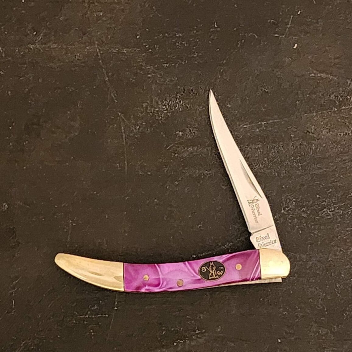 Frost Cutlery Tiny Toothpick Purple Acrylic For Sale - TSA Knives