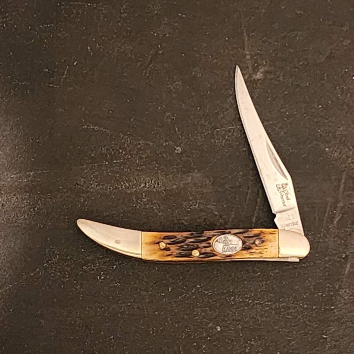 Frost Cutlery Tiny Toothpick Brown Jigged Bone For Sale - TSA Knives