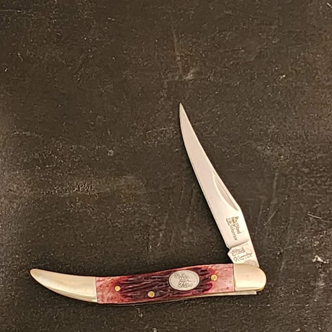 Frost Cutlery Tiny Toothpick Purple Jigged Bone For Sale - TSA Knives