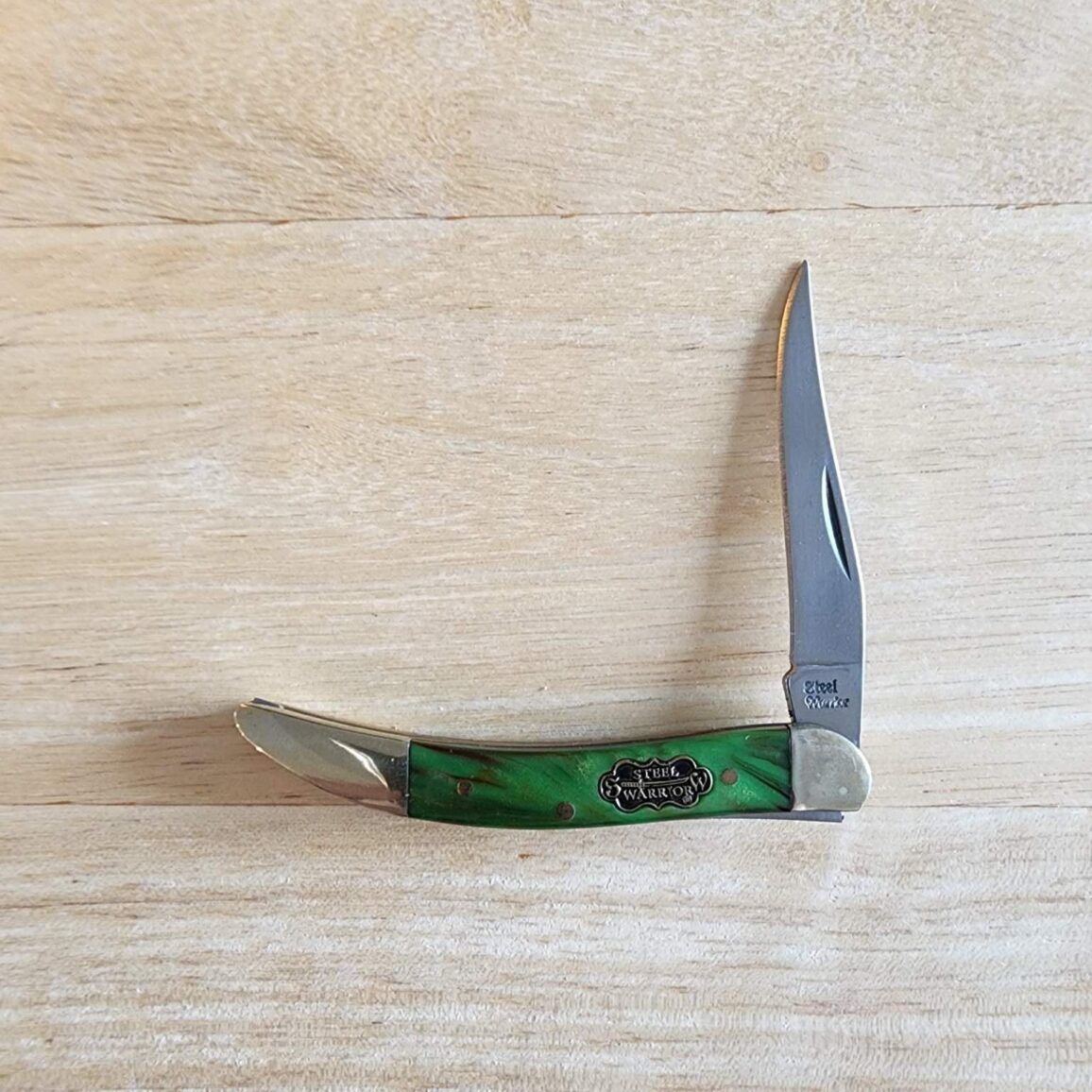 Frost Cutlery Tiny Toothpick Smooth Green Acrylic For Sale - TSA Knives