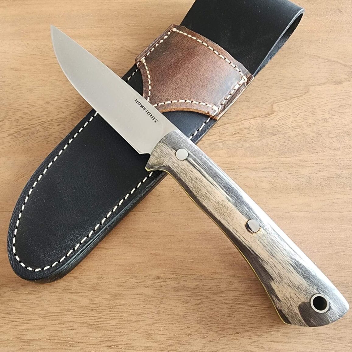 Lon Humphrey's Hand Forged Tuscon in ABE-L and Storm Maple with Yellow ...