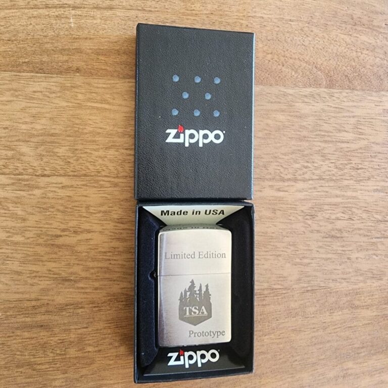 Zippo Lighter TSA Knives Exclusive PROTOTYPE For Sale - TSA Knives