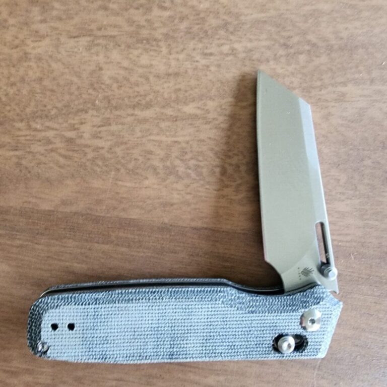 Kizer Task By Nick Consoli with 154 CM Blade, Black Micarta and Clutch ...