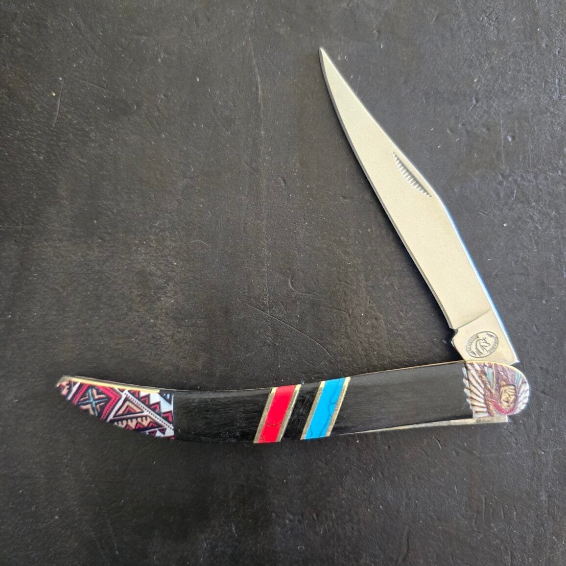 Frost Cutlery Large Toothpick in Ebony For Sale - TSA Knives