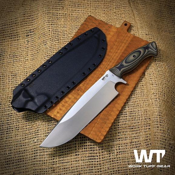Work Tuff Gear Bear Claw in Bohler K329 Satin Jungle Camo Grip with ...