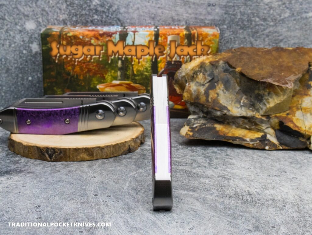 C. Risner Sugar Maple Jack: Purple Crystalized - Modified Sheepsfoot ...