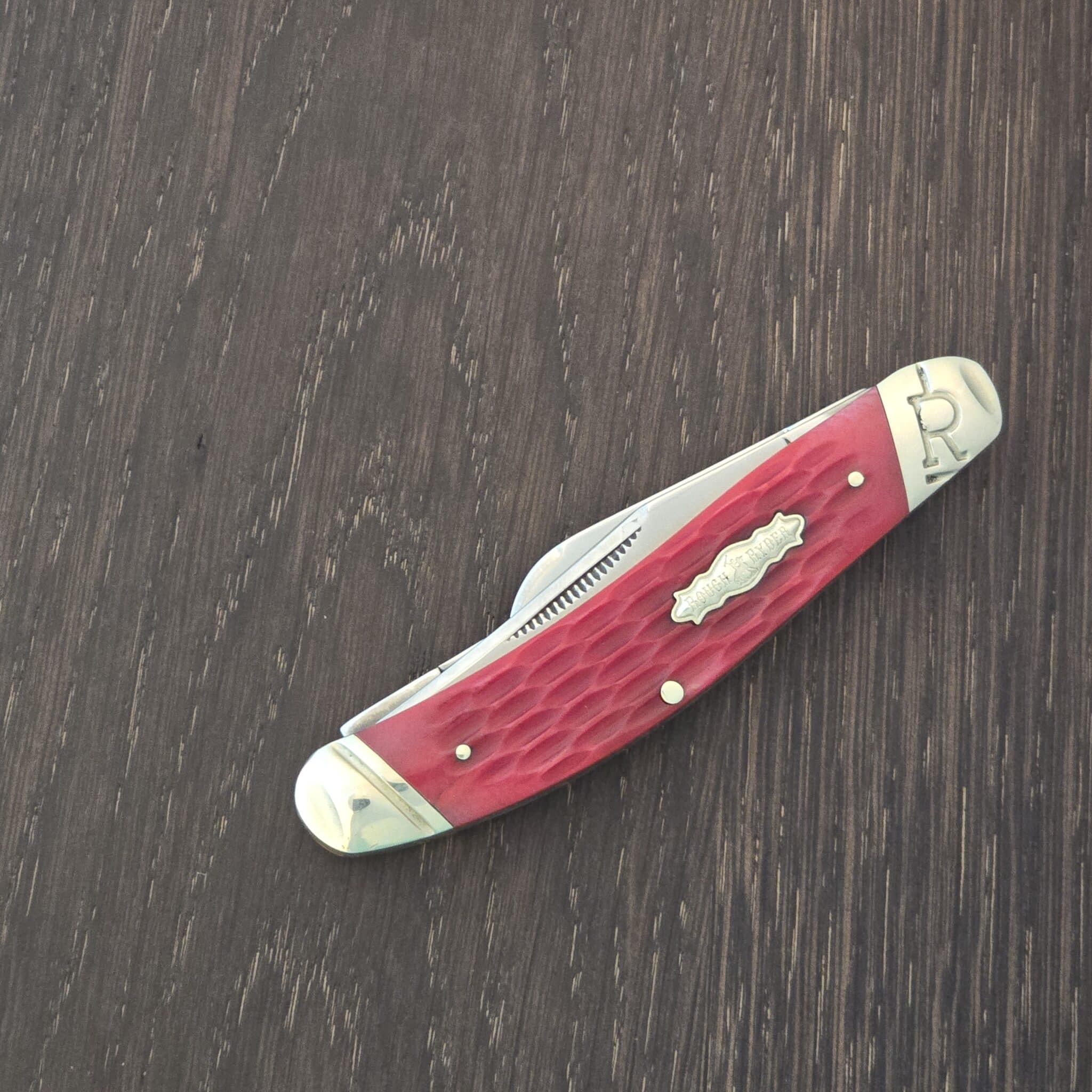 Rough Ryder Sowbelly Red Pick Bone RR1685 For Sale - TSA Knives