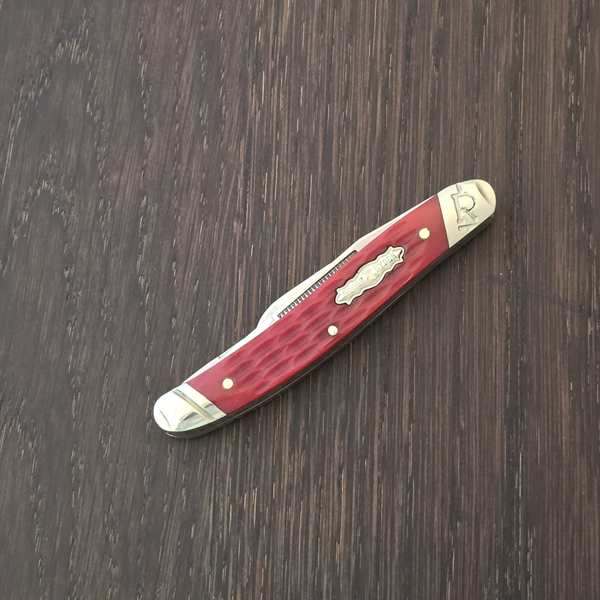 Rough Ryder Stockman Red Pick Bone RR1682 For Sale - TSA Knives