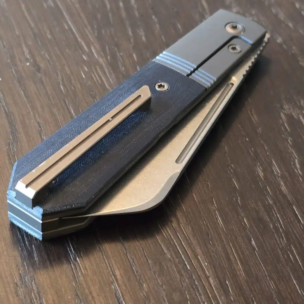 Jack Wolf AFTER HOURS JACK - Black Micarta and S90V ***previously owned ...