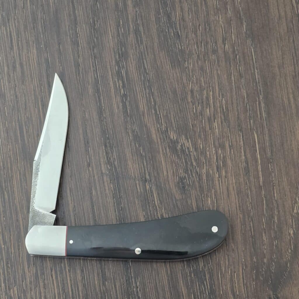 K'Roo Custom Back Pocket Trapper in Cape Buffalo Horn and N690 with ...