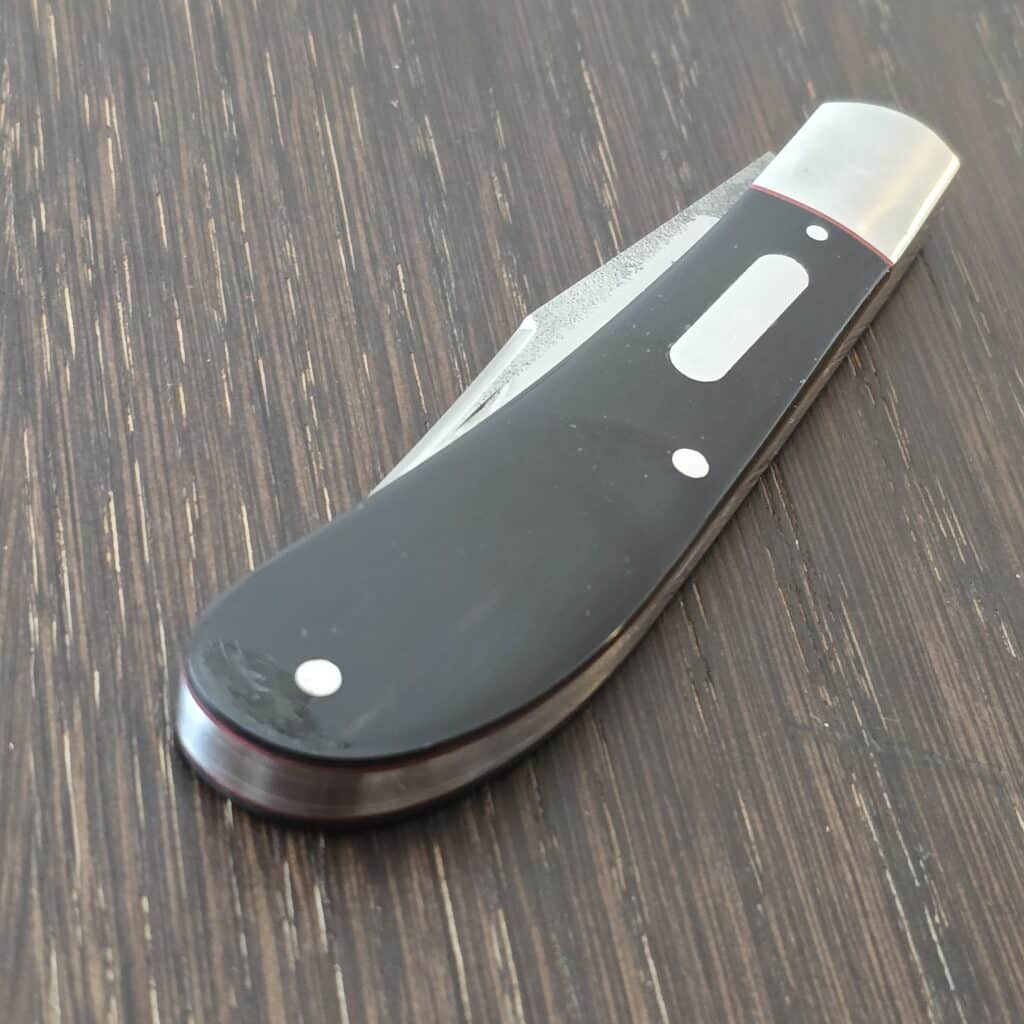 K'Roo Custom Back Pocket Trapper in Cape Buffalo Horn and N690 with ...