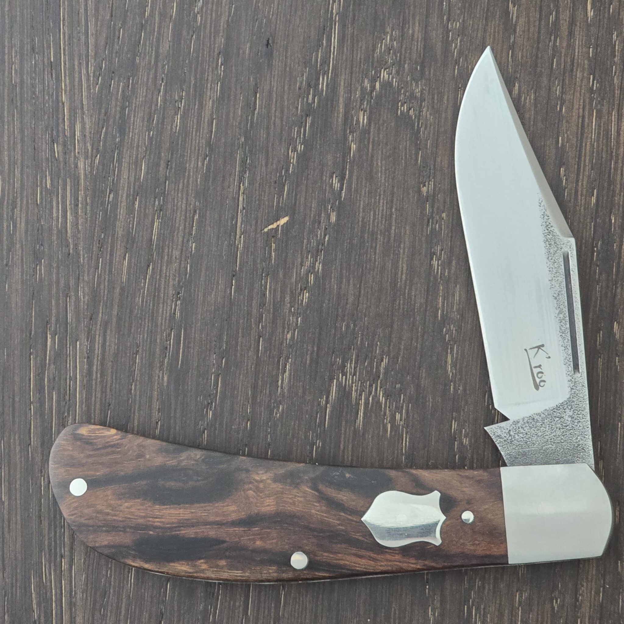 K'Roo Custom T. Bose Design Lanny's Clip in Desert Iron Wood and N690 ...