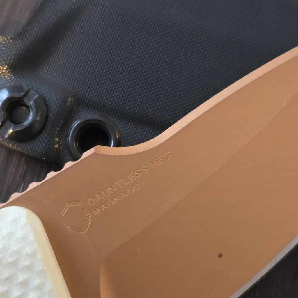 Dauntless Manufacturing Matt Helm Work Knife V2 inIvory G10, Gulso Bolt ...