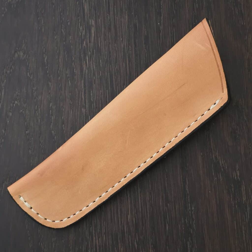 Creely Blades Leather Pocket Sheath With Ulti Clip For Sale - TSA Knives